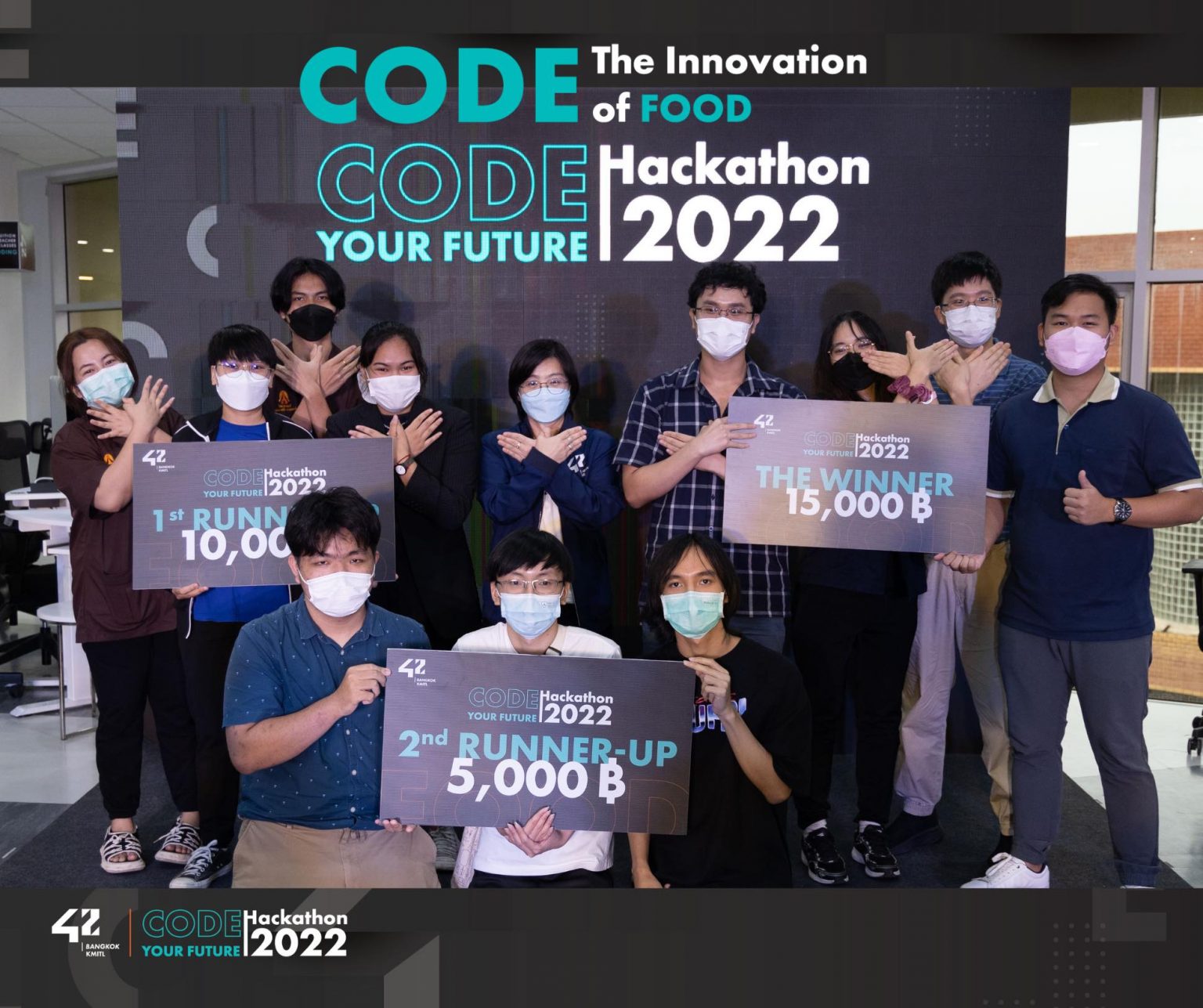 FE Students Win CODE Your Future Hackathon – KMITL-NIDA